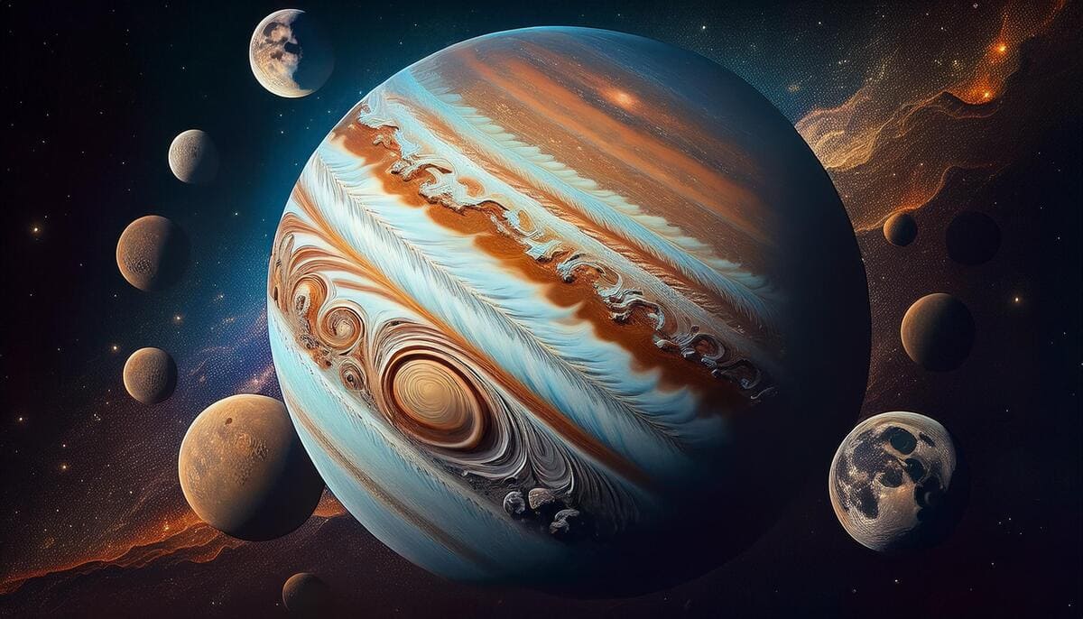 Karakter Planet Jupiter sebagai Planet Terbesar di Tata Surya - Pradha